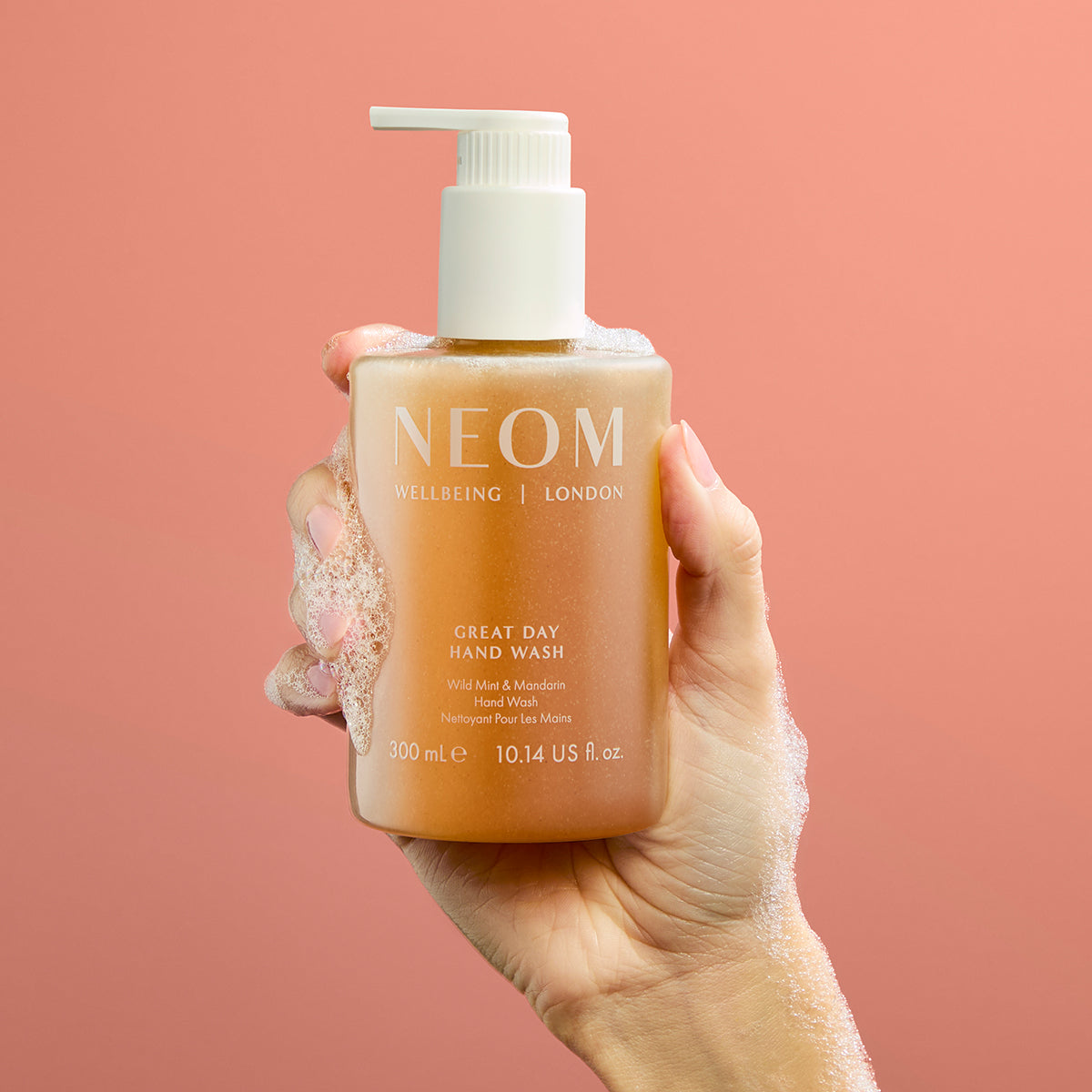 Great Day Exfoliating Hand Wash 300ml – NEOM Wellbeing UK