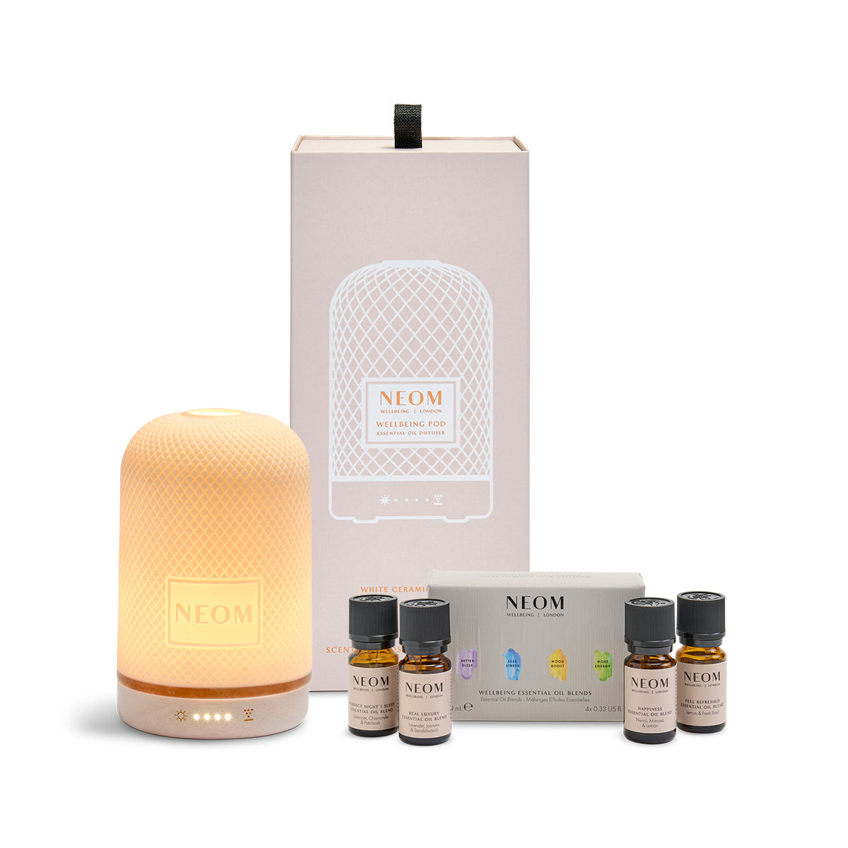 The Wellbeing Pod & Essential Oil Collection – NEOM Wellbeing UK