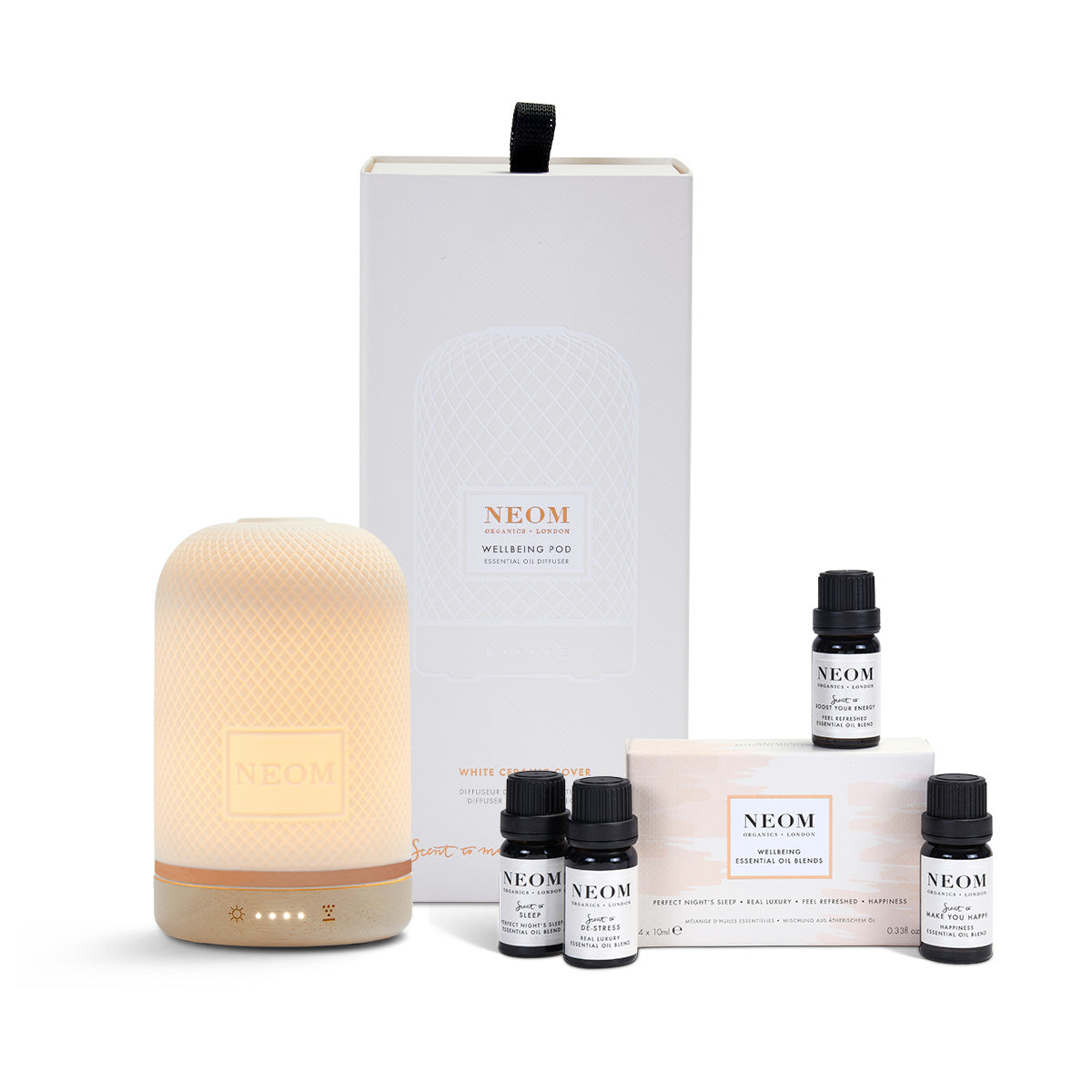 The Wellbeing Pod & Essential Oil Collection – NEOM Wellbeing UK