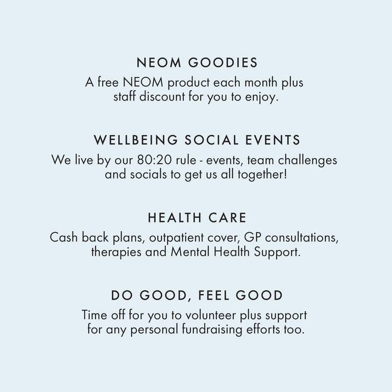 Careers | NEOM Wellbeing UK
