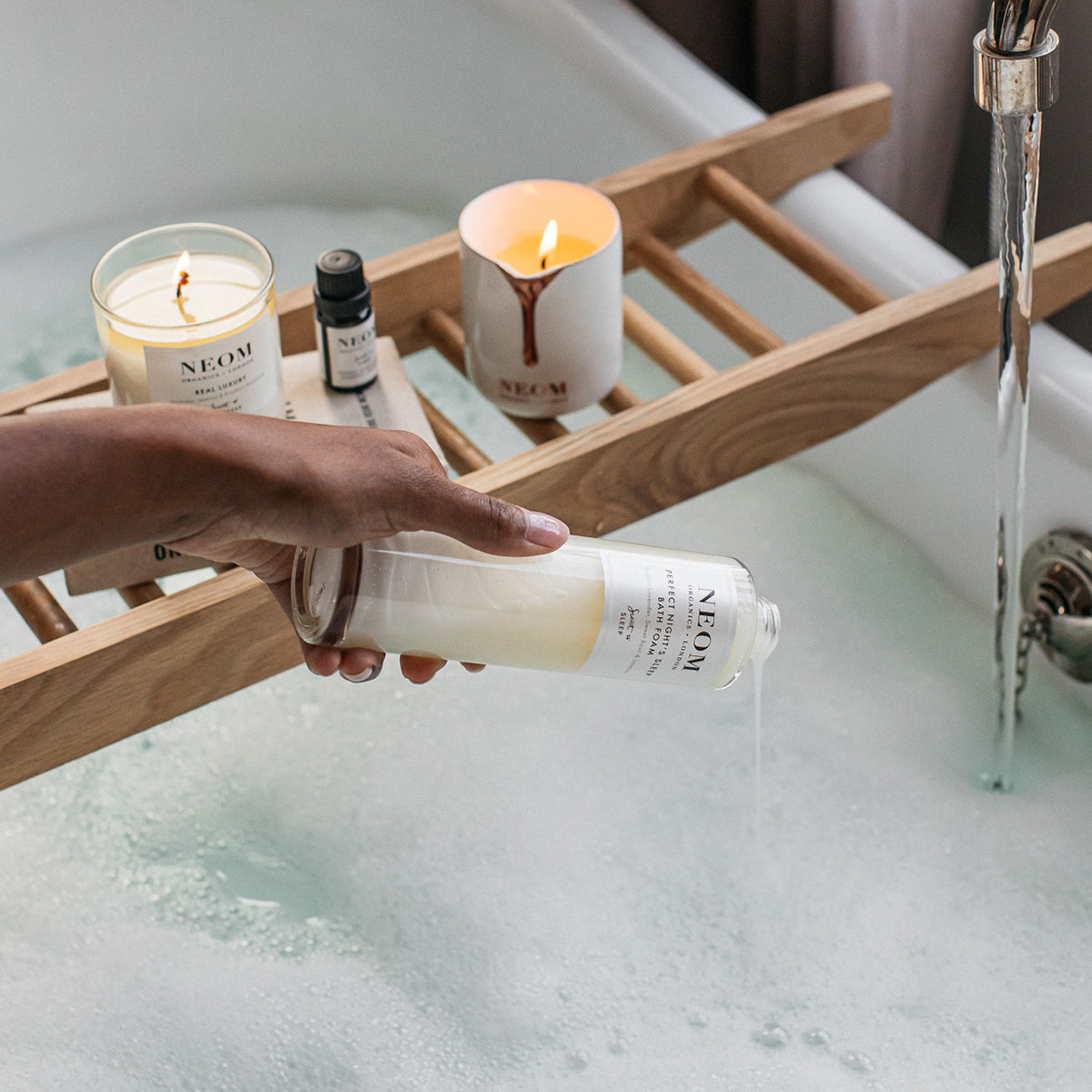 Bath Foam l Natural Bubble Bath Foam from NEOM Wellbeing London – NEOM ...