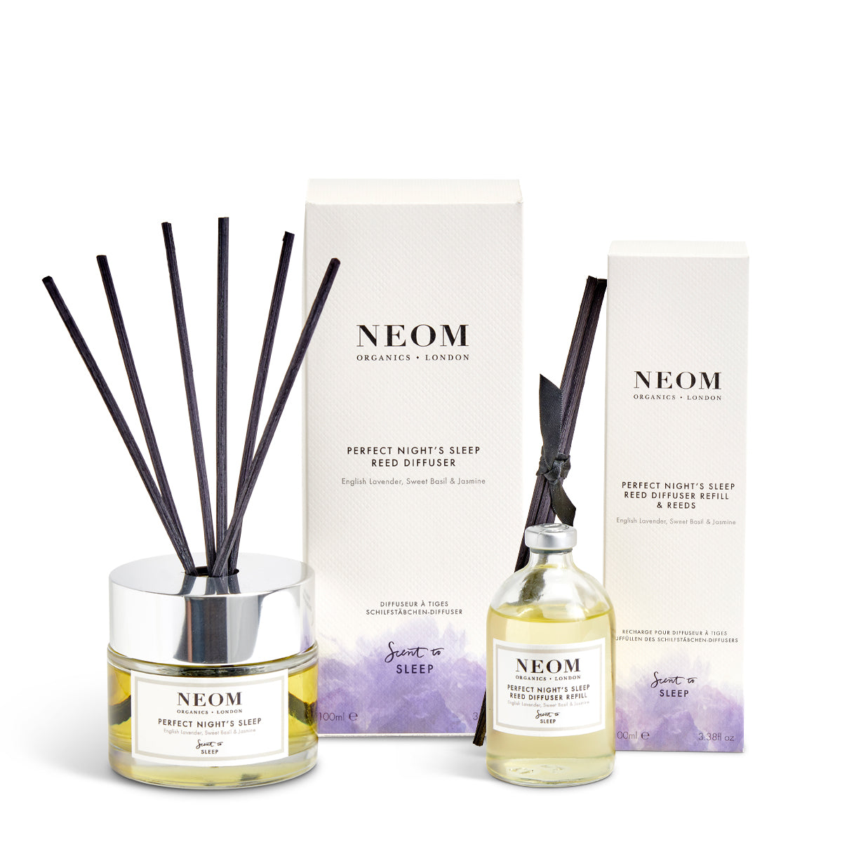 Sustainable Diffuser Refills – NEOM Wellbeing UK